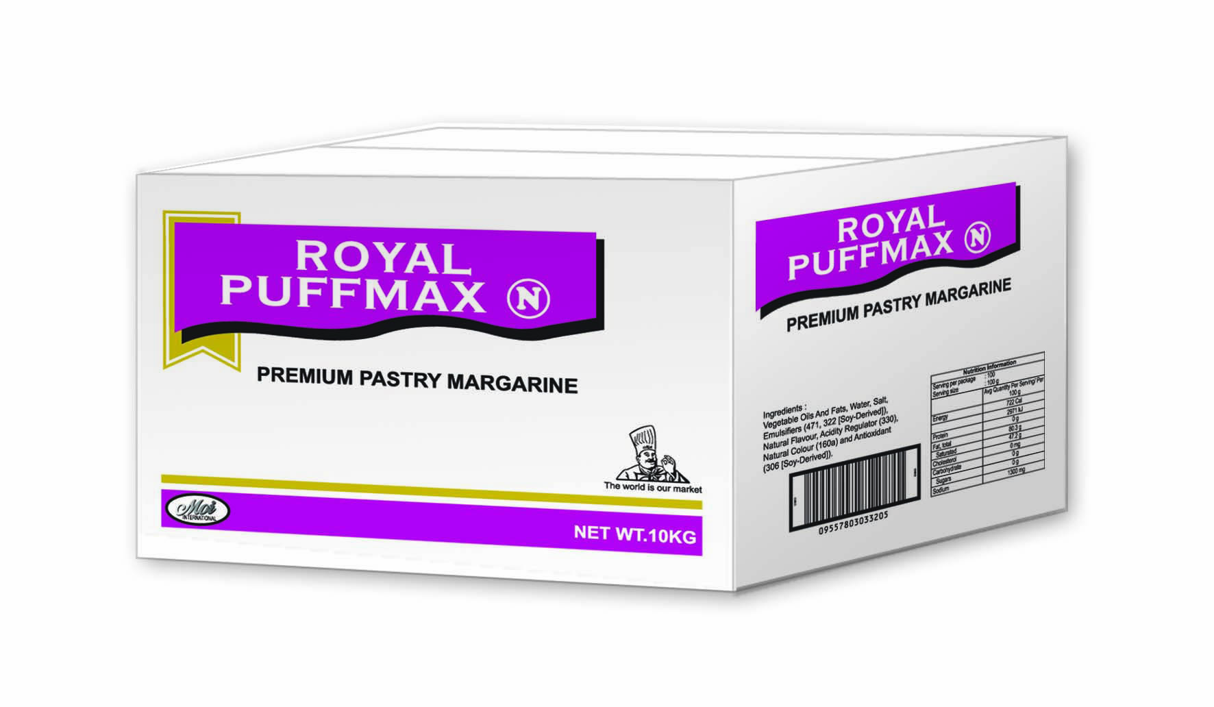 Pastry Margarines (Cubes) - VTF